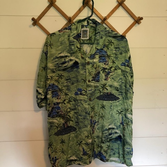 Ocean Current | Shirts | Genuine Ocean Current Vintage Island Button ...